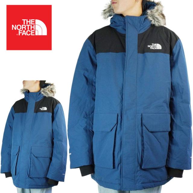 ノースフェイスTHE NORTH FACEメンズ ジャケットM TWR PEAK PARKAメンズ ピークパーカーMONTEREY BLUE(モントレーブルー)男性用 上着 ナイロン アウトドア 青 ストリート アウター