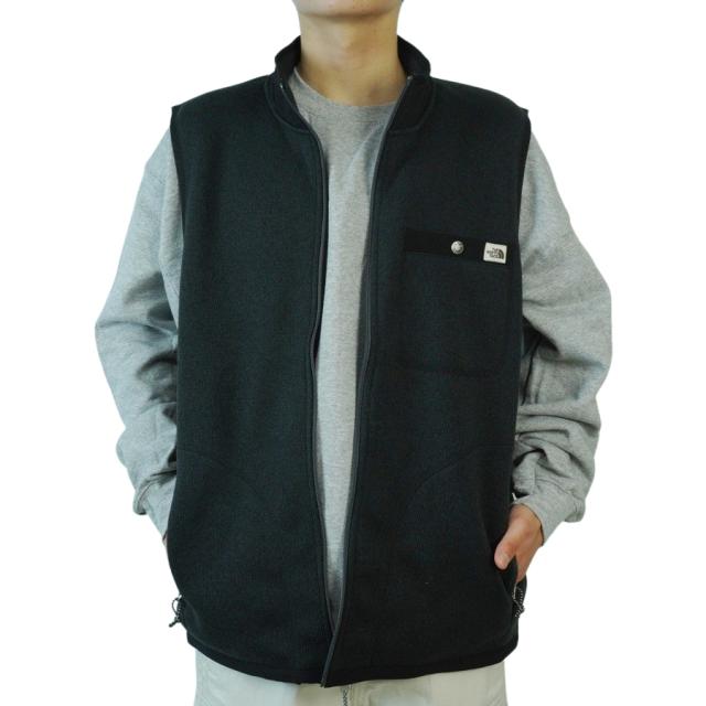 ノースフェイスTHE NORTH FACEメンズ ベストM GL F/Z VESTメンズ