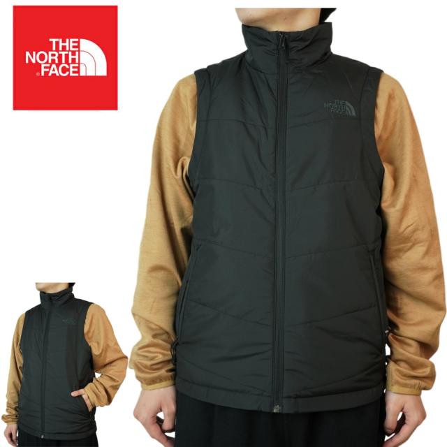ノースフェイスTHE NORTH FACEメンズ ジャケットM JUNCTION INSLTD VESTメンズ ジャンクション インシュレイテッド ベストTNF BLACK ブラックアウター 袖なし キルティング キャンプ ロゴアウトドア ストリート Y2K 秋冬 ジャンパー
