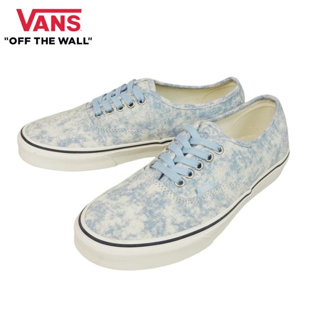 バンズ VANS ヴァンズオーセンティック AUTHENTIC 箱無し(DENIM DSTRY)WNTRSKYMSHM/W デニム デストロイメンズ レディース スニーカー 靴 ウォッシュジーンズ デニムデストロイ ダメージ加工