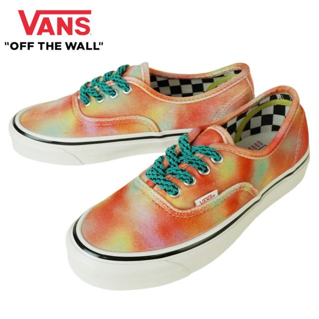 バンズ VANS ヴァンズ【箱無し】AUTHENTIC 44 DX オーセンティック 44 デラックスIRENEISGOOD MULTIアイリーンイズグッド マルチメンズ レディース スニーカー 靴 スケボー sk8ストリート ローカット コラボ 韓国 タイダイ