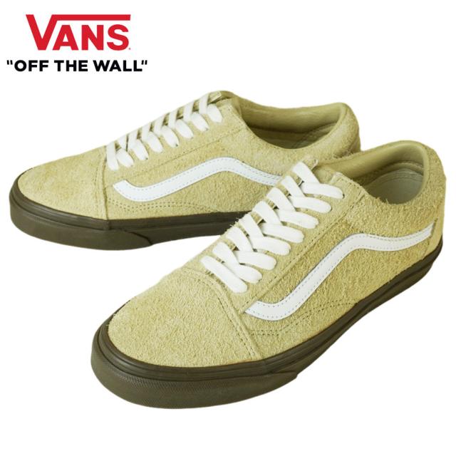 バンズ VANS ヴァンズ【箱無し】OLD SKOOL オールドスクールHAIRY SUEDE KHAKIヘアリー スエード カーキメンズ レディース スニーカー 靴 スケボー sk8ストリート ローカット レザー ベージュ