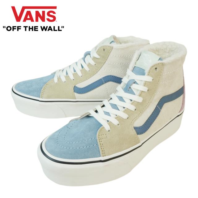 バンズ VANS ヴァンズ【箱無し】SK8 HI TAPERED スケートハイ スケーターハイ テーパードPIG SUEDE/SHERPA MULTI COLOR ピッグスエード シェルパ マルチカラーボア 厚底 プラットフォーム レザーメンズ レディース スニーカー 靴 スケボー ハイカッ