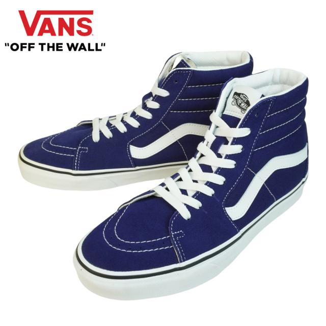 バンズ VANS ヴァンズ【箱無し】SK8-HI スケートハイ スケーターハイCOLOR THEORY BEACON BLUEカラーセオリー ビーコンブルー 青 白メンズ レディース スニーカー 靴 スケボー ハイカット