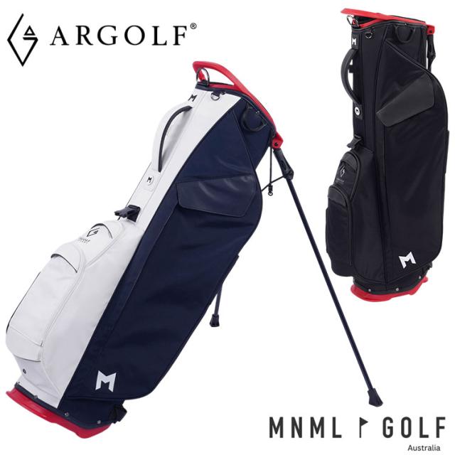 ARGOLF × MINIMAL GOLF アールゴルフ ミニマル スタンドキャディバッグ