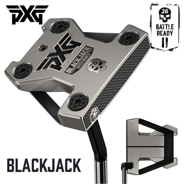 【パター・受注生産】PXG バトルレディ2 BATTLE READY2 ブラックジャック パター BLACKJACK PUTTER