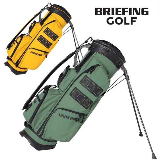 【ネームプレート彫刻無料】ブリーフィング ゴルフ スタンド キャディバッグ 8.5型 BRIEFING GOLF BRG241D18 CR-9 FD RIP シーアール9
