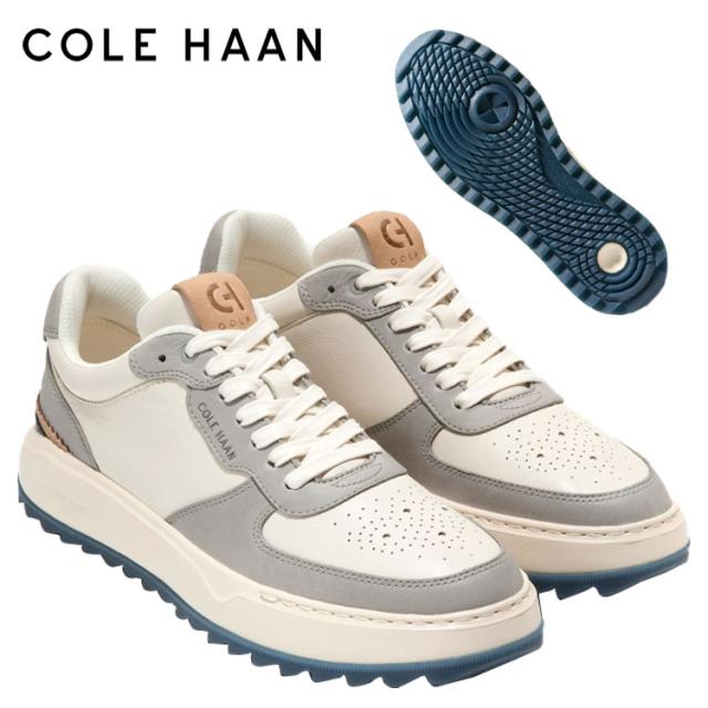 コールハーン COLE HAAN ゴルフシューズ スパイクレス C40043 グランドプロ クロスオーバー ゴルフ mens アイボリー/ドゥリズル