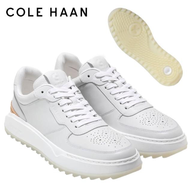 コールハーン COLE HAAN ゴルフシューズ スパイクレス C38379 グランドプロ クロスオーバー ゴルフ mens メンズ オプティックホワイト/オプティックホワイト