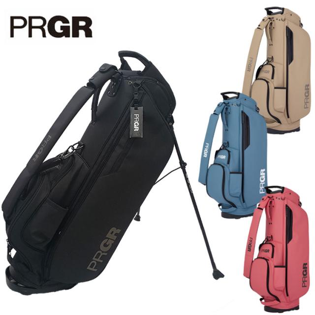 【ネームプレート彫刻無料】プロギア PRGR スタンドバック カジュアル キャディバッグ 軽量 9型 47インチ対応 PCB-109 ゴルフ