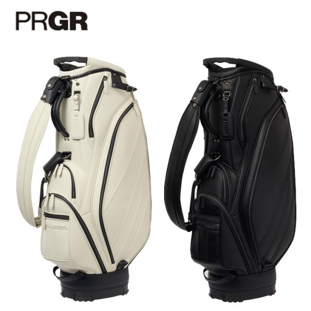 【ネームプレート彫刻無料】プロギア PRGR カートキャディバッグ プレミアムモデル 9型 47インチ対応 PCB-111 ゴルフ