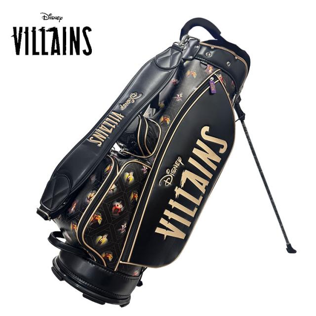 ディズニー ヴィランズ スタンドバッグ 9.5型 73223-400-010 DISNEY VILLAINS キャディバッグ ゴルフ