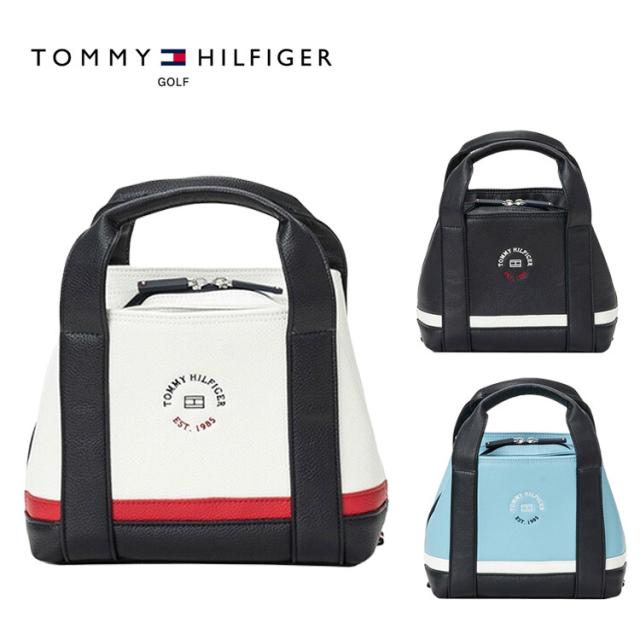 トミーヒルフィガー ラウンドバッグ フラッグロゴ   カートバッグ THMG5FT5 ゴルフ