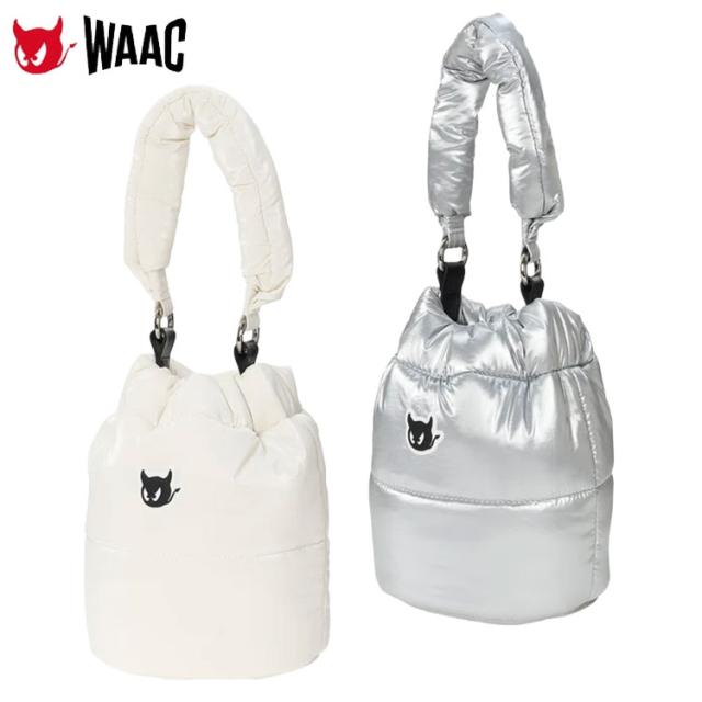 WAAC ワック カートバッグ ラウンドバッグ UNISEX パディングカートバッグ シルバー 072254820 ユニセックス ゴルフ