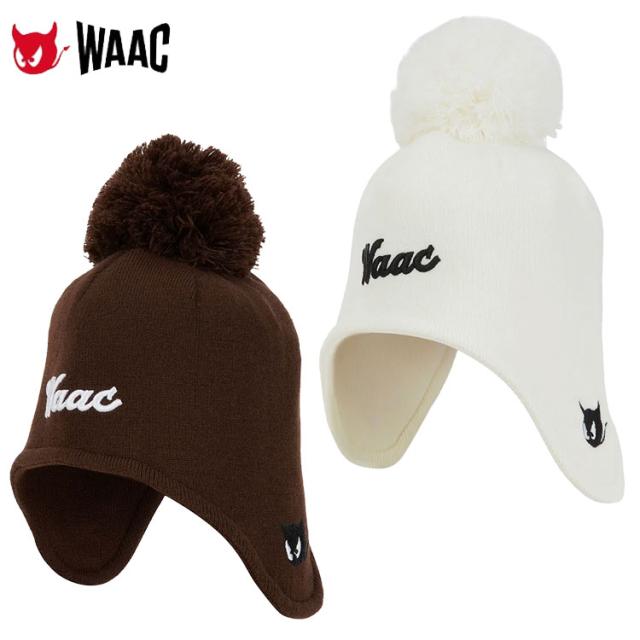 ワック WAAC UNISEX イヤーフラップニットキャップ 防寒 寒さ対策 ユニセックス 072254836 ゴルフ