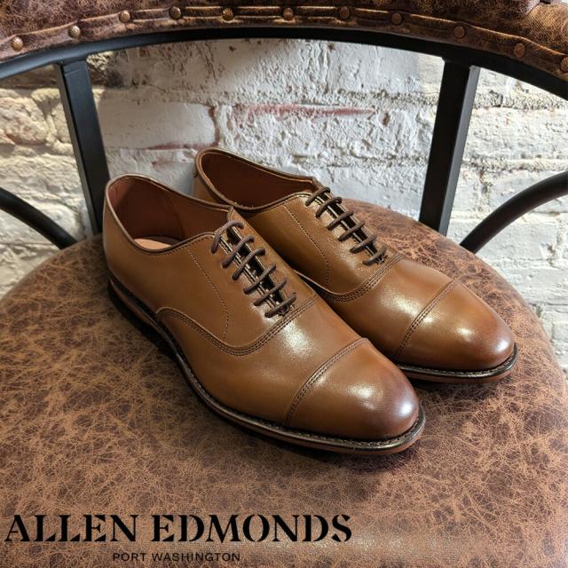 アレンエドモンズ ALLEN EDMONDS ビジネスシューズ メンズ ドレスシューズ パークアヴェニュー グッドイヤーウェルト製法 ストレートチップ Eワイズ ブラウン 2179【送料無料】
