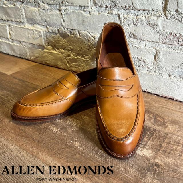 アレンエドモンズ ALLEN EDMONDS ローファー メンズ ビジネスシューズ ペニー ランドルフ Eワイズ ウォールナット 4094【送料無料】