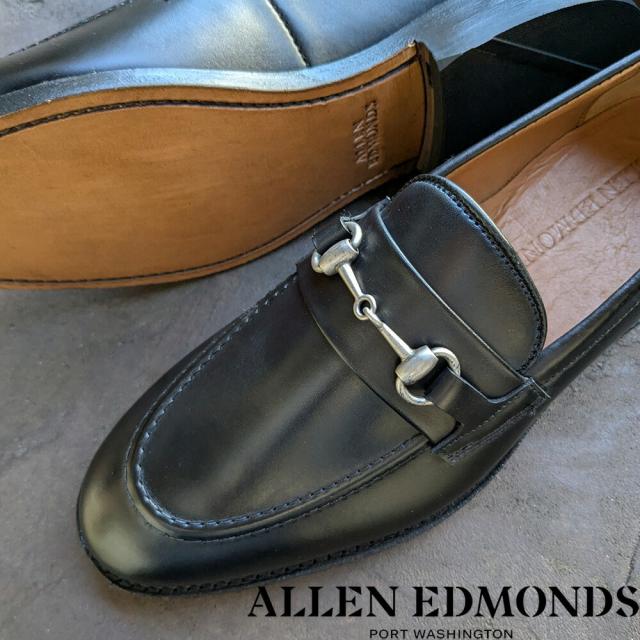 アレンエドモンズ ALLEN EDMONDS ローファー メンズ ビジネスシューズ ペニー ランドルフビット Eワイズ ブラック 6330【送料無料】
