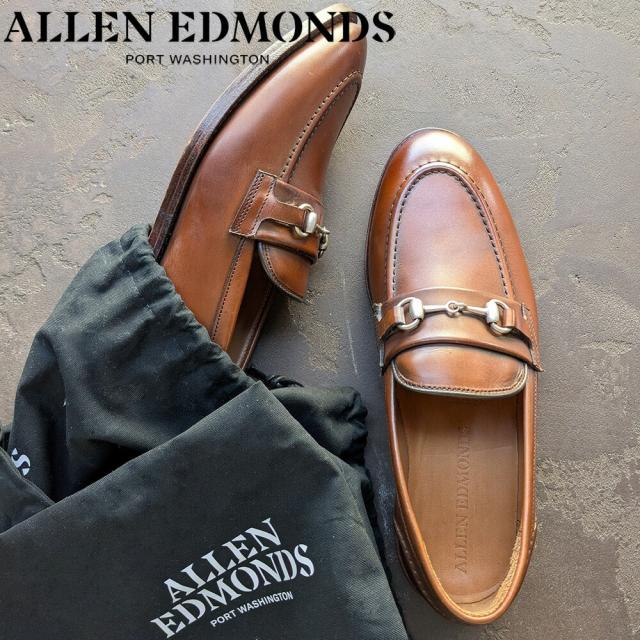 アレンエドモンズ ALLEN EDMONDS ローファー メンズ ビジネスシューズ ペニー ランドルフビット Eワイズ CHILI 6336【送料無料】
