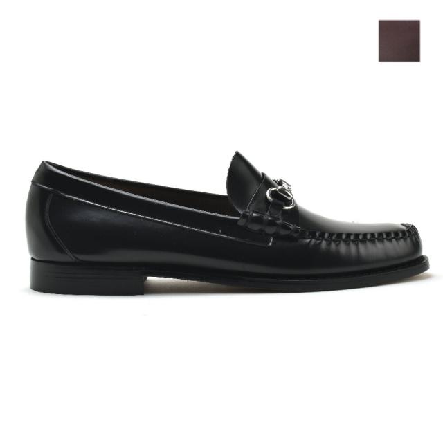 G.H.バス リンカーン ローファー メンズ  モックビットローファー 革靴 Dワイズ ブラック ワイン 黒 茶 G.H BASS LINCOLN 【送料無料】