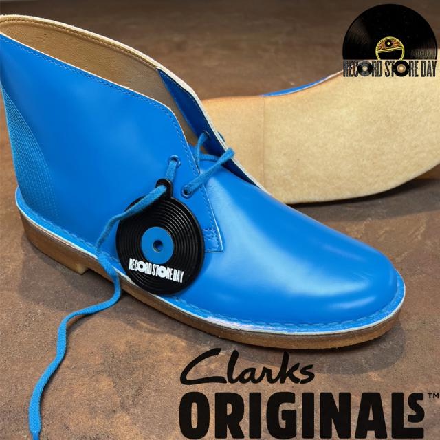 クラークス CLARKS 20352804 DESERT BOOT COBALT PATENT メンズ クラークス デザート ブーツ コバルト パテント 【送料無料】