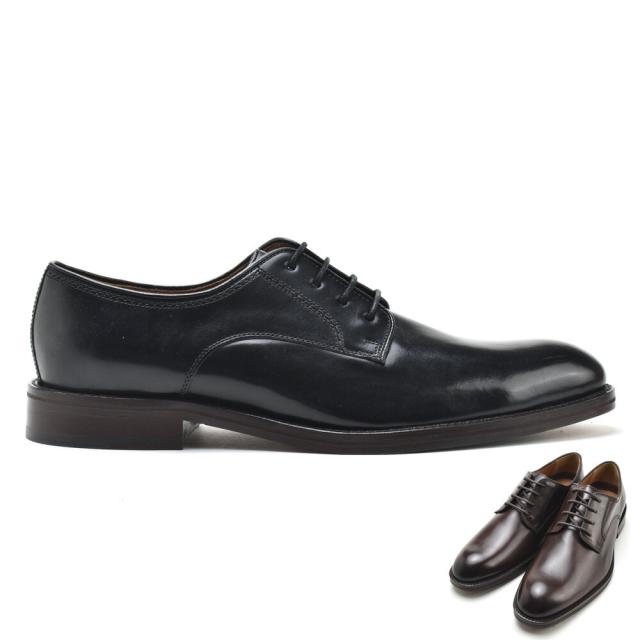 ジョンストン＆マーフィー ビジネスシューズ メンズ ドレスシューズ 革靴 ブラック マホガニー JOHNSTON&MURPHY MEADE PLAIN TOE【送料無料】