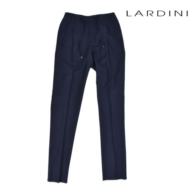 ラルディーニ LARDINI EGMIAMI3/EG52087 203 PANT NAVY ウール ストレート パンツ ネイビー 紺色 メンズ 【送料無料】