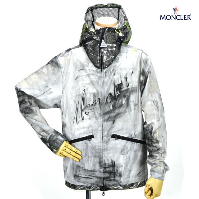 モンクレール MONCLER 41016.85 539HT/040 CHARDIN ナイロンジップアップブルゾン ナイロンジャケット グレー系 メンズ【送料無料】