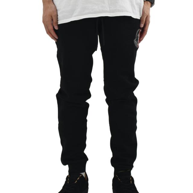 モンクレール ジーニアス スウェットパンツ メンズ トラックパンツ バイカラーロゴ ブラック 黒 MONCLER GENIUS【送料無料】