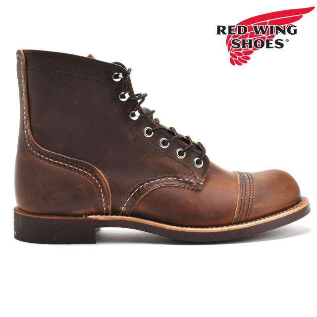 レッドウィング REDWING IRON RANGER 8085 アイアンレンジャー ワークブーツ ビブラムソール コッパー メンズ 【送料無料】