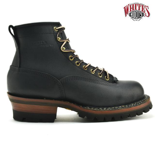 ホワイツ ブーツ スモークジャンパー White's Boots 350MVLTTRT BLACK DOM SMOKE JUMPER  ワークブーツ 【送料無料】