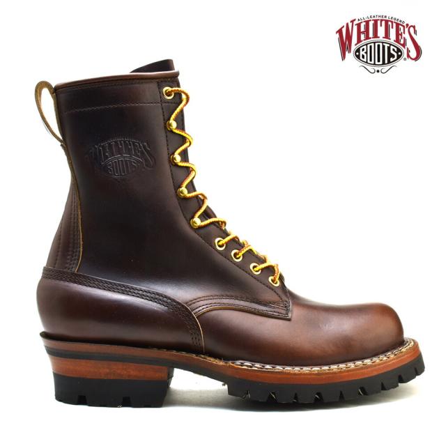 ホワイツ スモークジャンパー 8インチ White's Boots SMOKE JUMPER 8inc RT ブラウン クロムエクセル ワークブーツ メンズ 375v-brcx【送料無料】