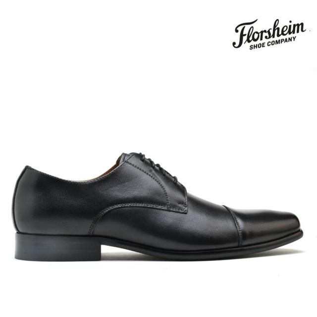 フローシャイム FLORSHEIM 15149-005 POSTINO CAP TOE OXFORD BLACK ポスティーノ キャップトゥ オックスフォード レースアップ ビジネスシューズ ブラック レザー メンズ