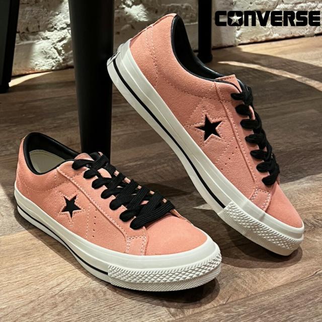 コンバース CONVERSE ONE STAR SUEDE  ワンスター スエード レディース スニーカー ローカット ピンク DUSTY PINK 33702420【送料無料】