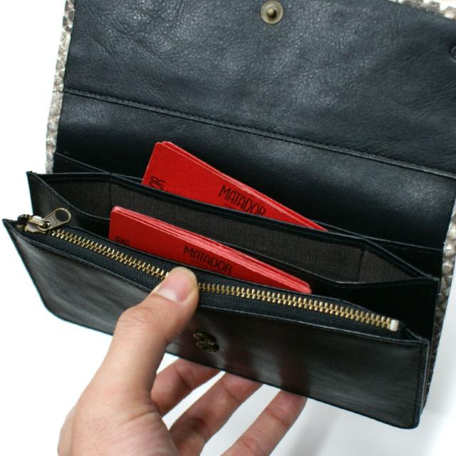 長財布 パイソン 財布 長札 メンズ レディース ヘビ革 蛇革 レザー 牛革 Wホック留め ジャバラ 小銭入れあり カード収納 ポケット収納 ナチュラル レッド 長財布 パイソン 財布 長札 メンズ レディース ヘビ革 蛇革 レザー