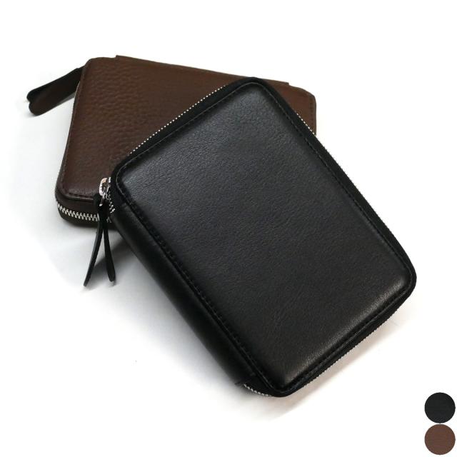 パスポートケース ファスナーカードケース カード入れ 本革 牛革