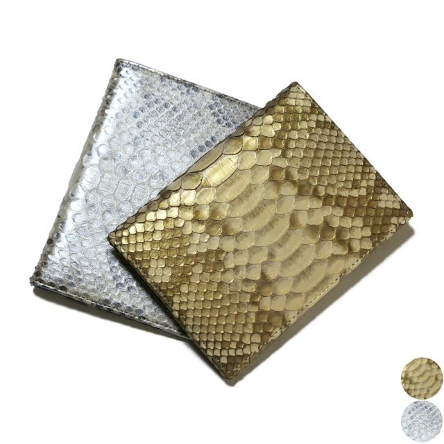 カードケース カード入れ 薄型 大容量 ダイヤモンド パイソン 蛇 ヘビ パール