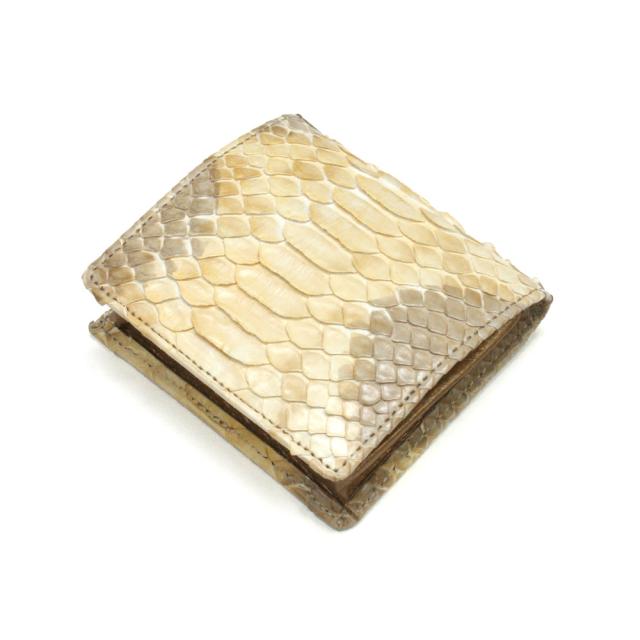 ケース メンズ レディース 小銭入れ 蛇革 パイソン革 ヘビ革 ボックス型小銭入れ 薄型 コンパクト BOX型小銭入れ ギフト 日本製 手染め P10
