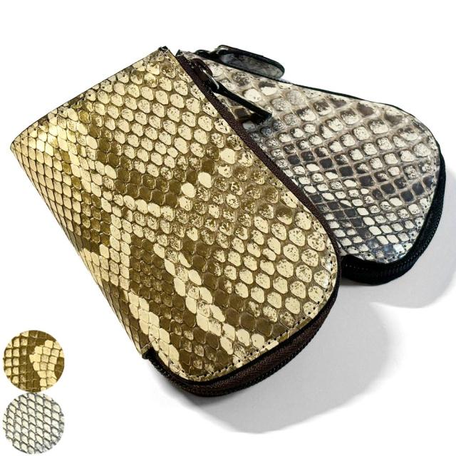 キーケース スマートキーケース メンズ レディース 革６連 スマートキー ラウンドファスナー ファスナー 本革 モラレス パイソン パール