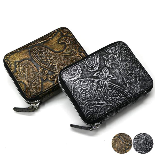 ラウンドファスナー キーケース パイソン ペイズリー 蛇革 本革 6連 スマートキー対応 メンズ レディース 高級 日本製 ギフト プレゼント