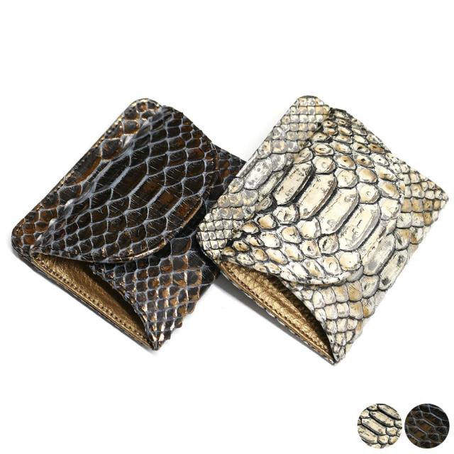 ヌメ革折り財布 OJ-4022 ブランドバッグ キャメル made in underground