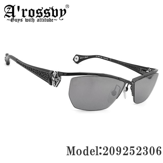 ロズヴィー ロズビー Arossvy 209252306 vol.24 ガンメタル×ブラックパール 925Silver 2024年モデル 日本製  シリアルNo.45/50サングラス 限定生産品