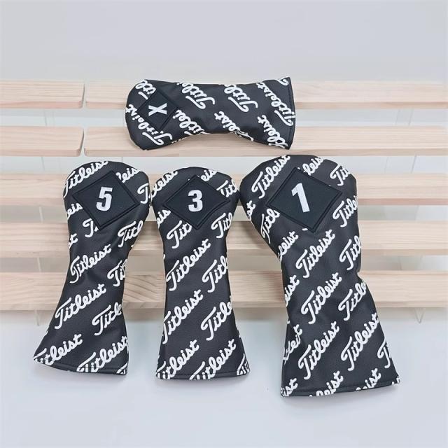 【TML-2323】TaylorMade ヘッドカバー ドライバー フェアウェイウッド ユーティリティー パター ピンタイプPT  テーラーメイド プレゼント 1点セット（4点セット大特価） 組み合自由