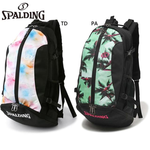 32L スポルディング スポーツ メンズ レディース ケイジャー タイダイ レインボー パームツリー バスケットボール アクセサリー 競技 バッグ 鞄 送料無料 spalding 40-007