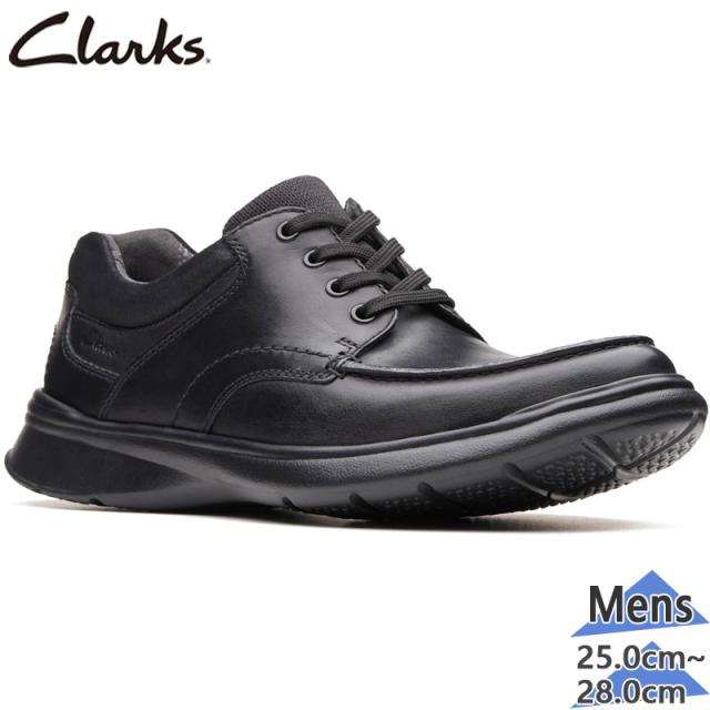 クラークス メンズ COTRELL EDGE コトレルエッジ 靴 シューズ カジュアル ビジネス ウォーキング 本革 レザー ブラック 黒 送料無料 Clarks 26137385
