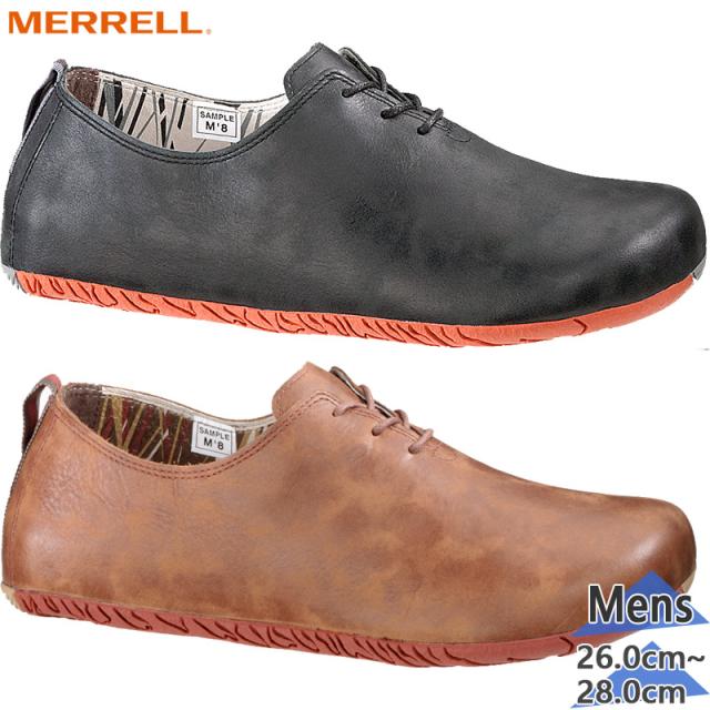 メレル メンズ ムートピア レース スニーカー 靴 シューズ 撥水 カジュアル 本革 レザー ブラック 黒 送料無料 MERRELL M20551 M20555