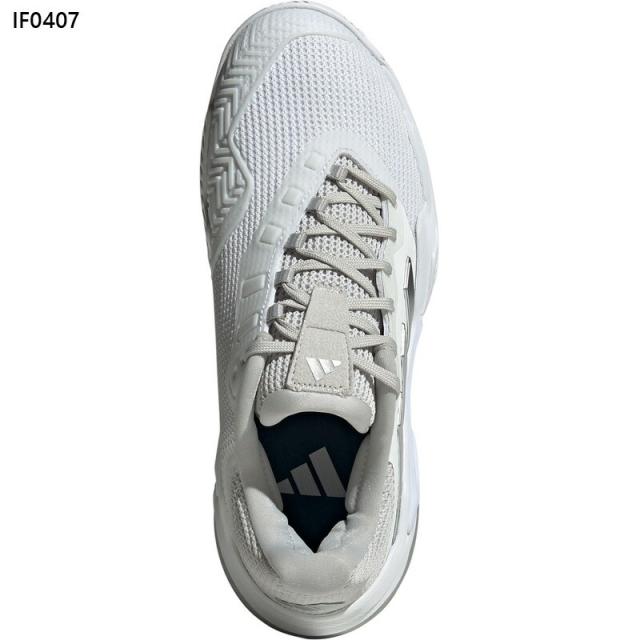 在庫1点限り 25.0cm アディダス レディース バリケード 13 テニス / BARRICADE 13 TENNIS 靴 シューズ テニス 競技 オールコート レギュラーフィット ホワイト 白 送料無料 adidas IF0407