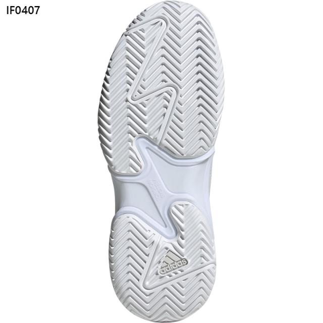 在庫1点限り 25.0cm アディダス レディース バリケード 13 テニス / BARRICADE 13 TENNIS 靴 シューズ テニス 競技 オールコート レギュラーフィット ホワイト 白 送料無料 adidas IF0407