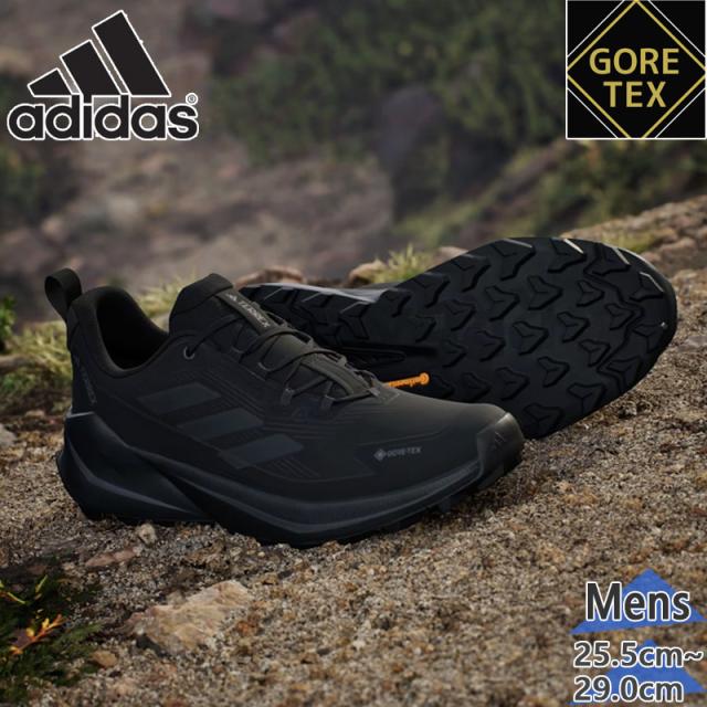 アディダス メンズ TERREX TRAILMAKER2 GTX テレックス トレイルメーカー スニーカー 靴 シューズ 防水 ゴアテックス ローカット ブラック 黒 送料無料 adidas IH0618