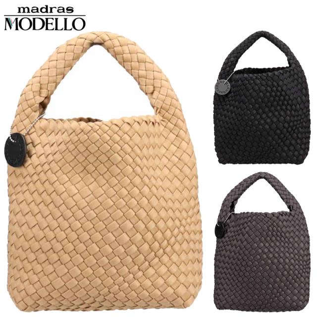 モデロ レディース メッシュバッグ バッグ 鞄 MODELLO 2way ハンド ショルダー きれいめ カジュアル シンプル 大人 小さめ ブラック 黒 グレー ベージュ 灰色 送料無料 MODELLO DMLB111